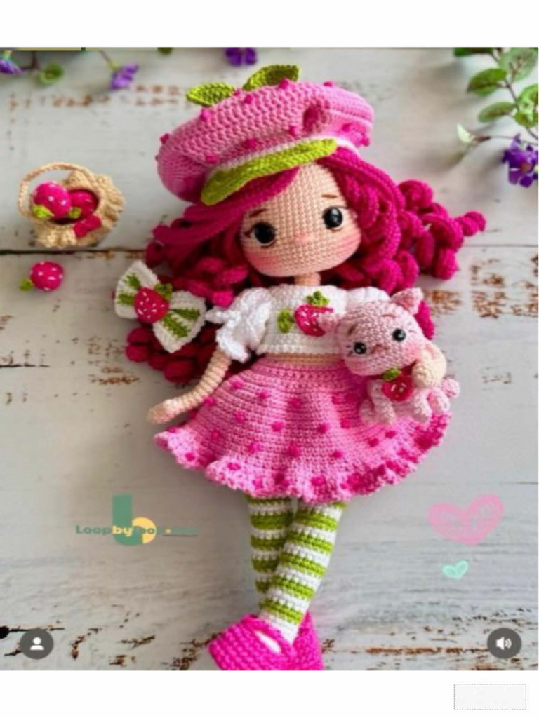Free Strawberry Shortcake Crochet PDF | PDF