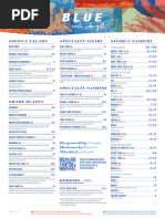 Incanta Menu Br693txx | PDF | Sushi | Tofu