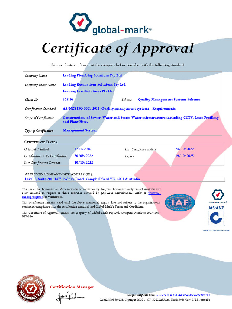 As-NZS ISO 9001-2016- Quality Management Systems - Requirements | PDF