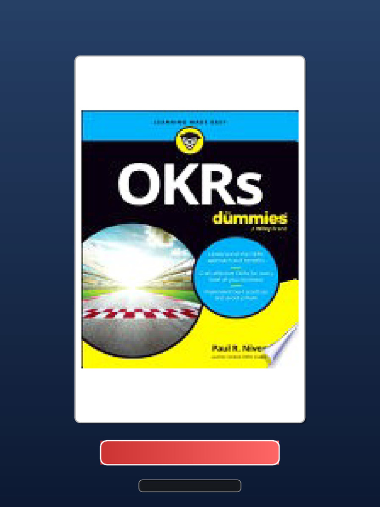 Complete Bundle Testbank OKRs For Dummies 1st Edition | PDF | Multiple ...