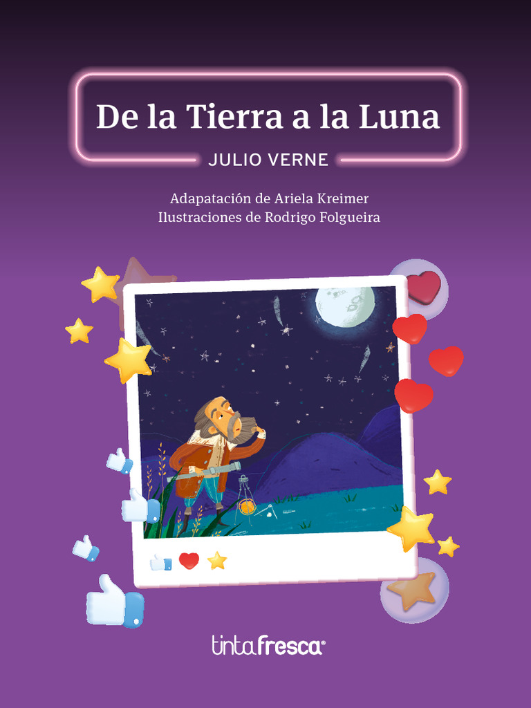 De la Tierra a la Luna: Adaptación de Verne | PDF | Luna | Tierra