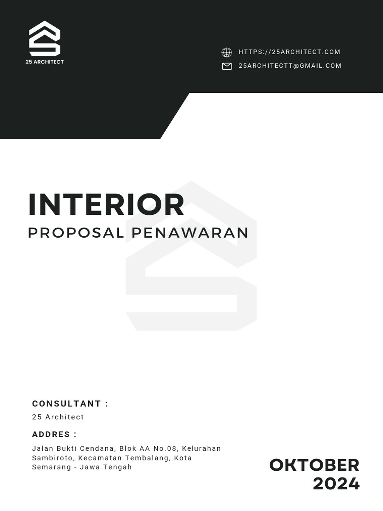 BPK Akmal Bekasi - Proposal Penawaran - 25 Architect | PDF