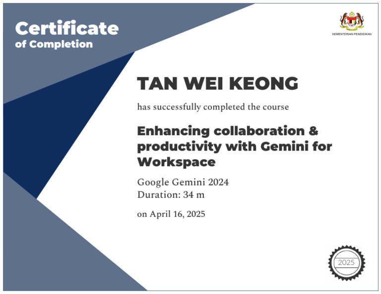 Enhancing Collaboration & Productivity With Gemini For Workspace | PDF