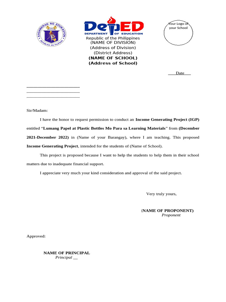 Letter of Request (Igp) | PDF