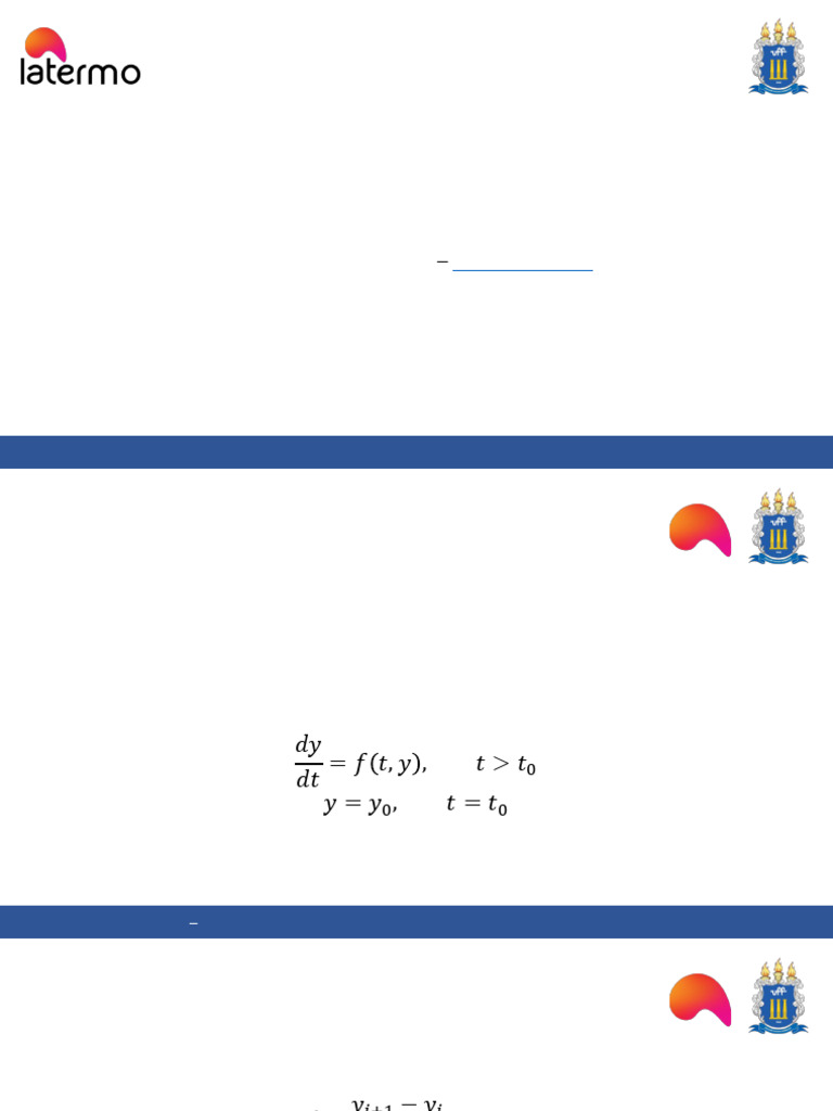 CM - Class 10 - ODE - Explicit Euler | PDF | Ordinary Differential Equation | Mathematics Of ...