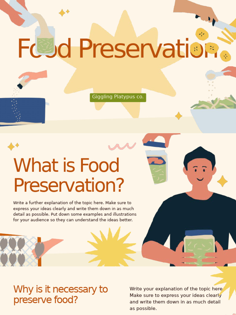 Beige Illustrative Food Preservation Presentation - 20250701 - 105959 ...