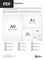 ISO and JIS Standard Paper Sizes | PDF | Printing | Publishing