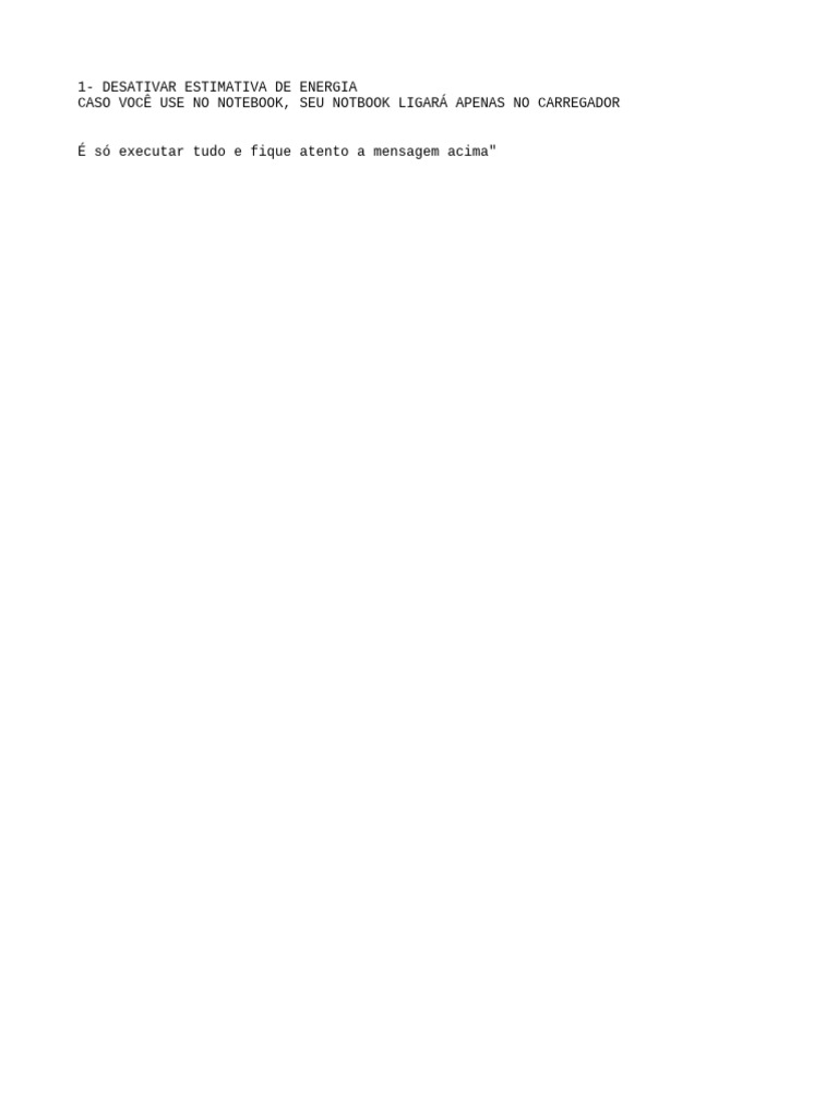Leia Antes (Importante) | PDF