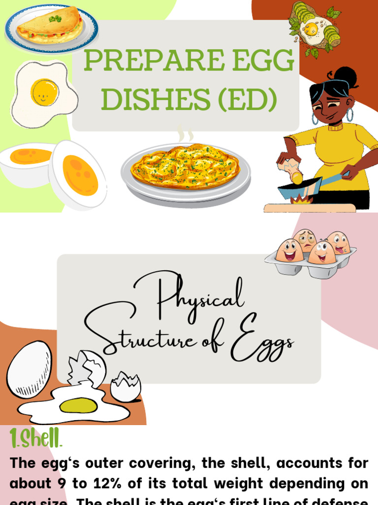 Understanding Egg Structure and Uses | PDF | Egg | Yolk