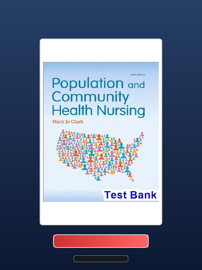 Complete Bundle Population and Community Health Nursing 6th Edition ...