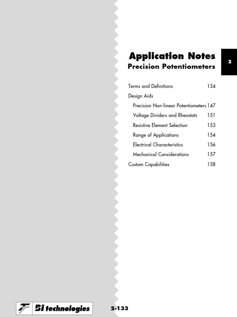BI App Notes | PDF | Resistor | Electrical Impedance