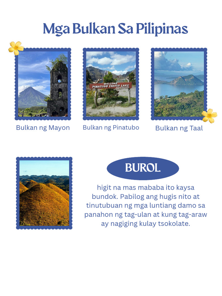 Mga Bulkan Sa Pilipinas | PDF