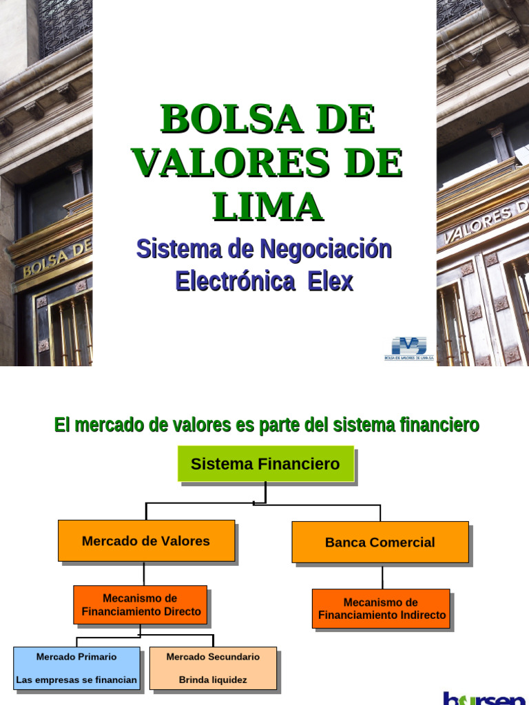 Elex BVL | PDF | Compartir (Finanzas) | Bolsa