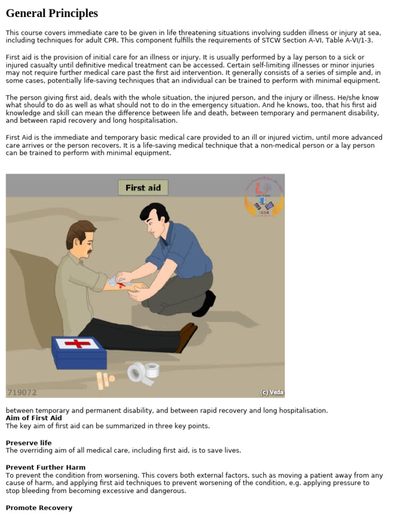 Elementary First Aid (Efa) | PDF | Myocardial Infarction | Hypothermia
