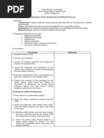 Cardiac Cath Lab - Assessing Grading of Peripheral Pulses RV JB | PDF ...