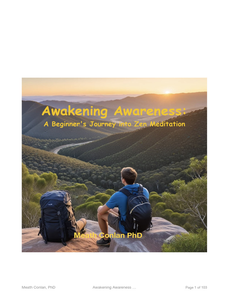 Awakening Awareness MAIN at 22 March | PDF | Zen | Meditation