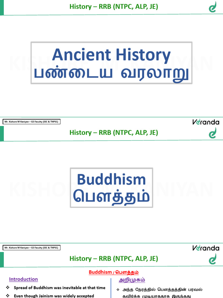 Hist Day 7 PPT - Buddhism Part 1 | PDF