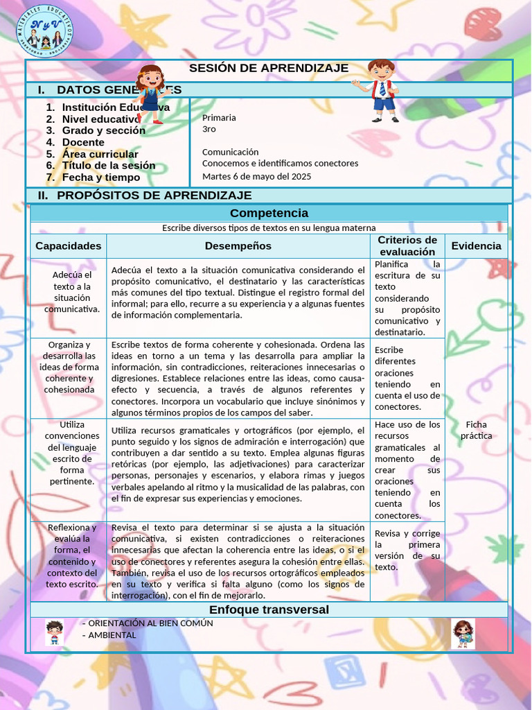 Cuentos Cortos con Conectores para Niños | PDF | Escritura | Aprendizaje