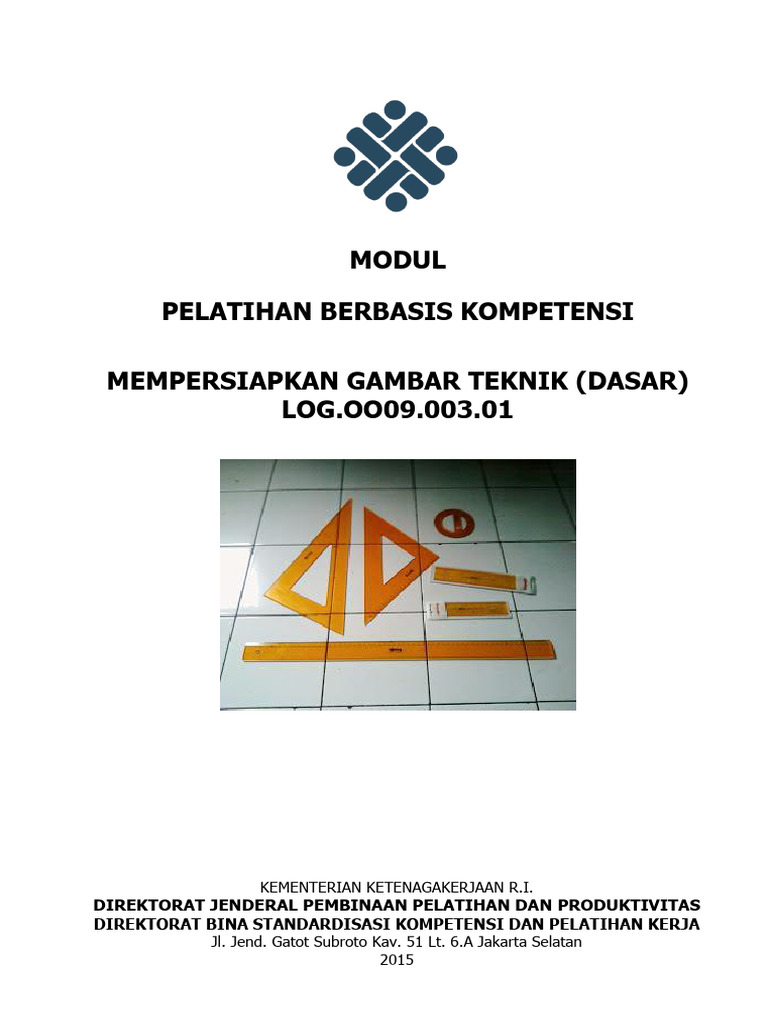Modul Gambar Teknik Dasar untuk Pelatihan | PDF
