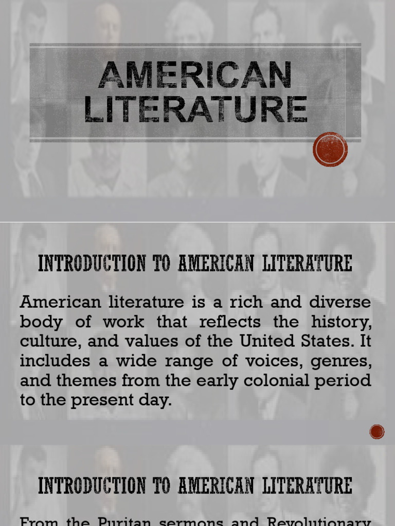 American Literature PDF | PDF | American Literature | Transcendentalism