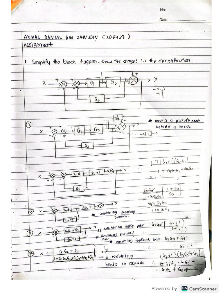 Pembetulan Assignment Control 206737 | PDF