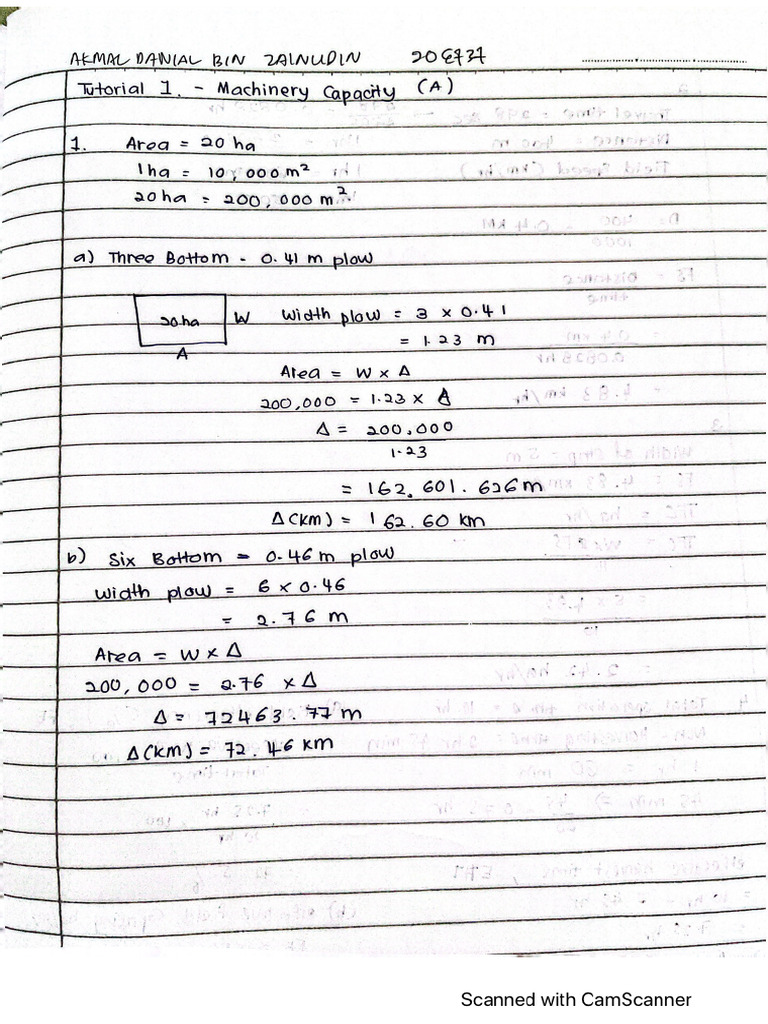 Tutorial 1a (206737) | PDF