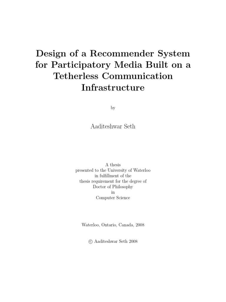 Thesis Uw | PDF | Wi Fi | Computer Network