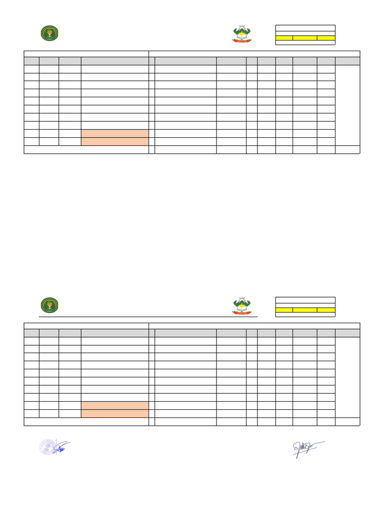 Jadwal Kuliah SMT Genap 2024-2025 Rev 7 Jadwal Edisi Ramadhan 'Reguler' | PDF