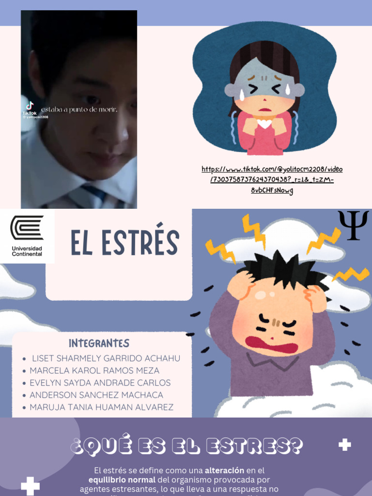 Estrés: Impacto y Afrontamiento Mental | PDF | Estrés (biología) | Las ...