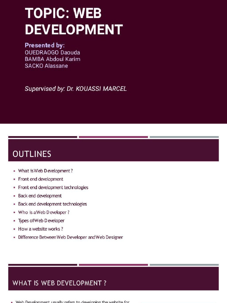 Expose Anglais | PDF