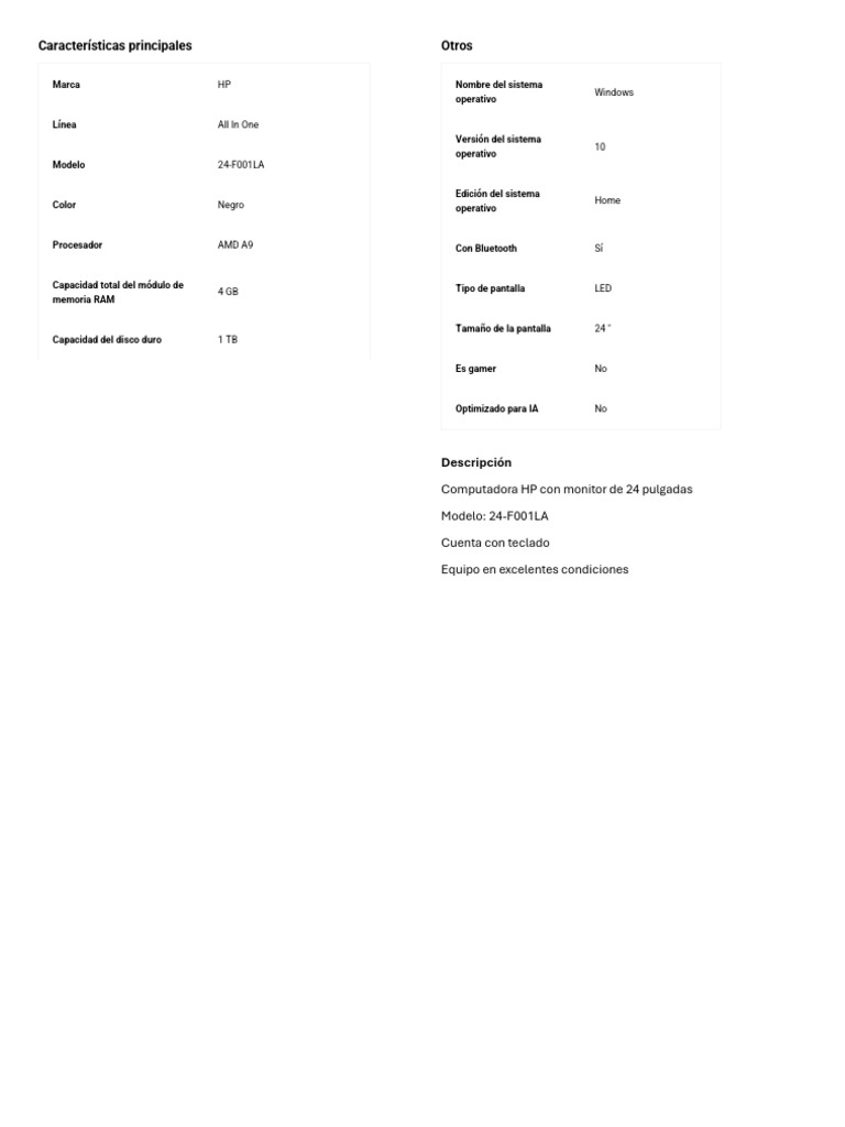 Caracter I Sticas | PDF