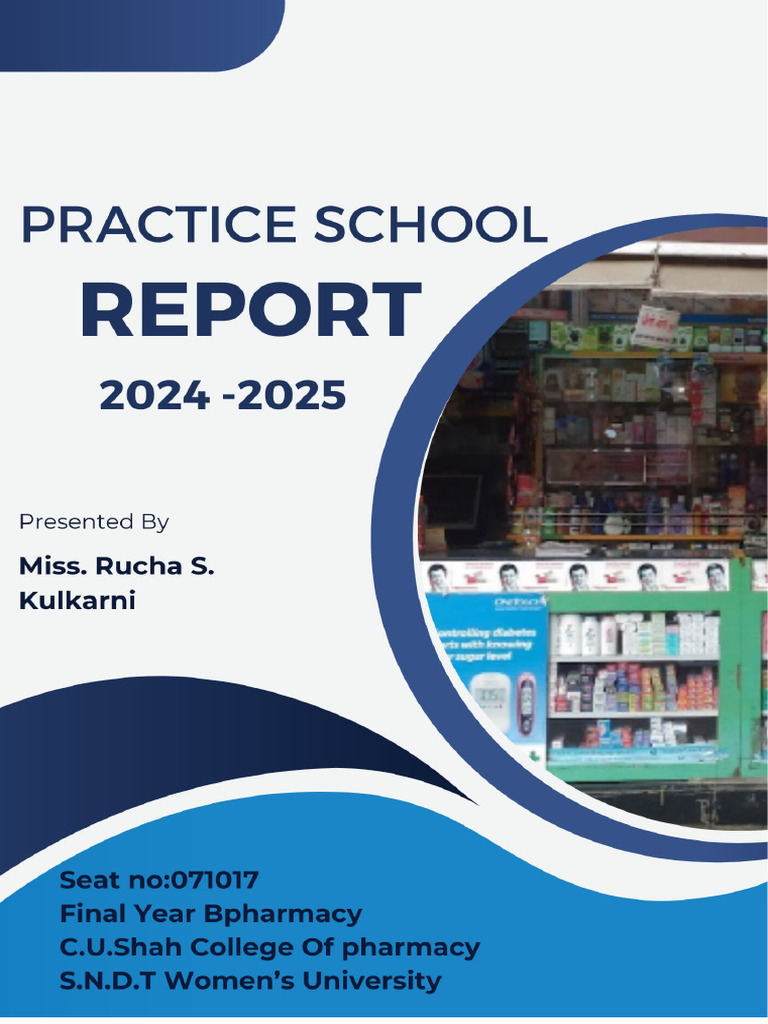 Practice School Report Rucha Kulkarni | PDF | Medical Prescription ...
