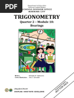 3.4 - True Bearings | PDF | Trigonometry | Angle