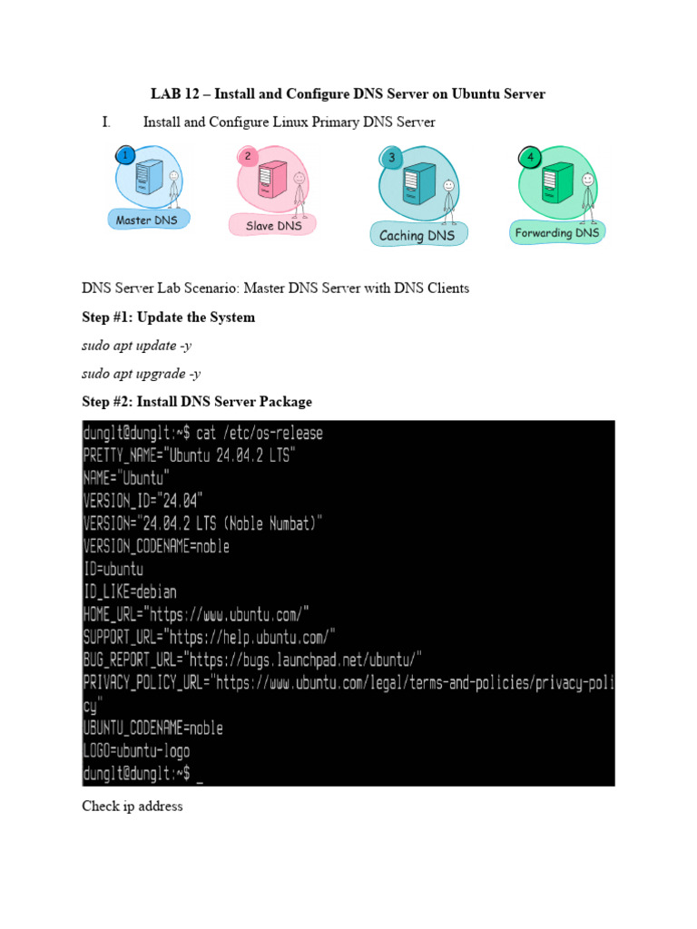 Lab DNS Server | PDF