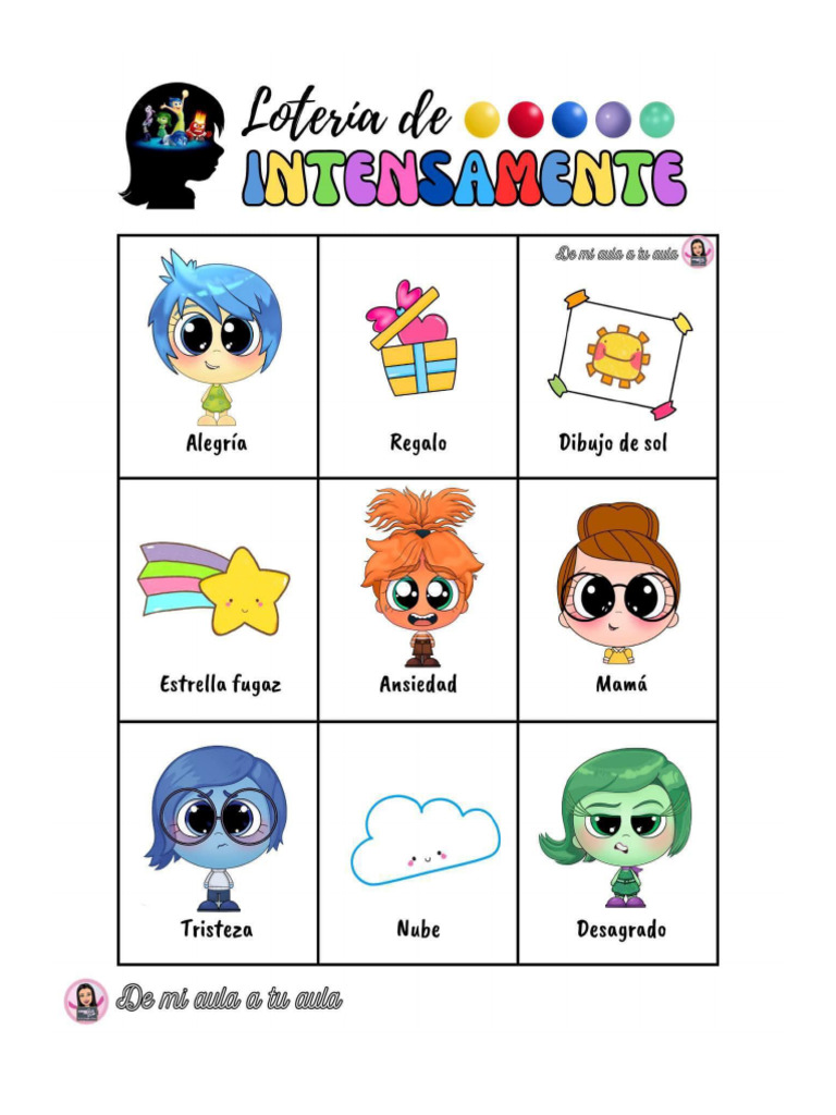 Loteria Emociones | PDF
