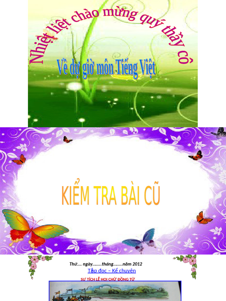 Tiet 76. Su Tich Le Hoi Chu Dong Tu | PDF