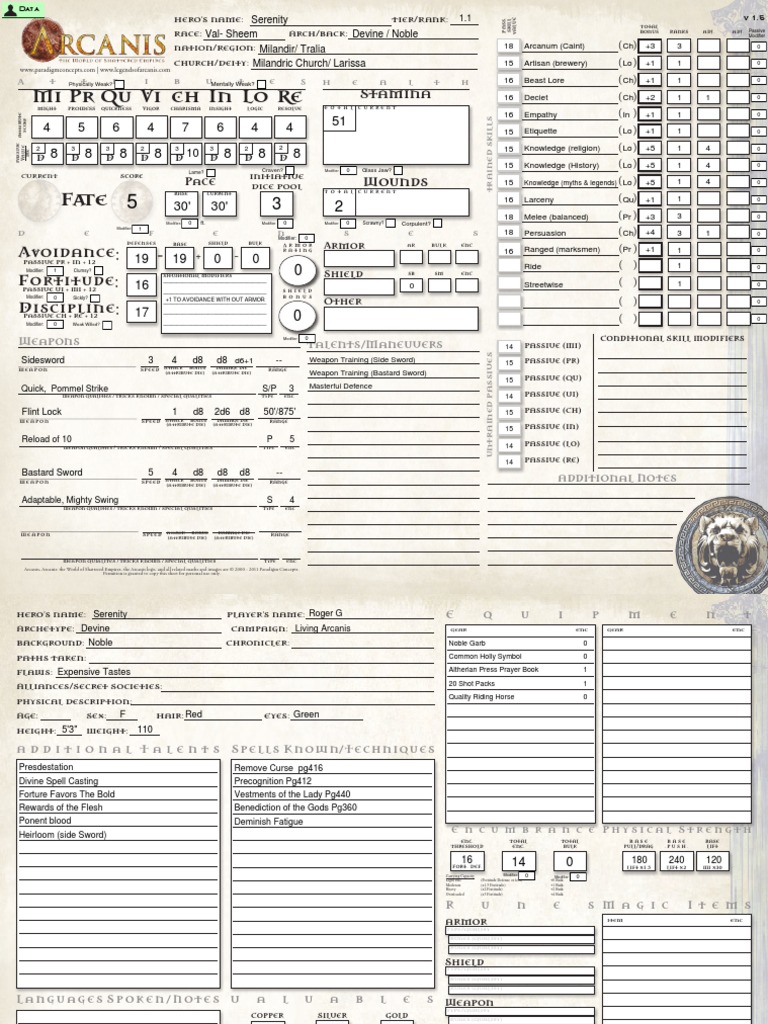Serenity Pdf Weaponry