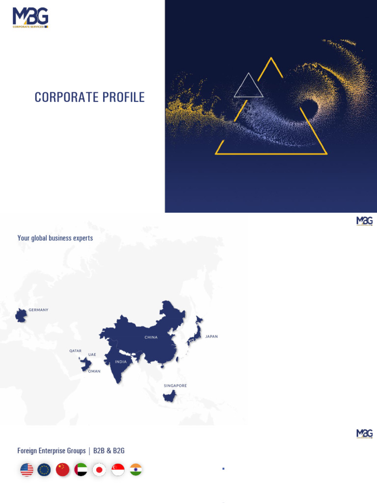 MBG Corporate Services - Corporate Profile - India - Japan | PDF | Taxes | Business