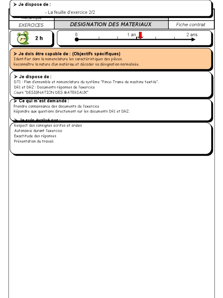 Identification et Désignation des Matériaux | PDF | Art