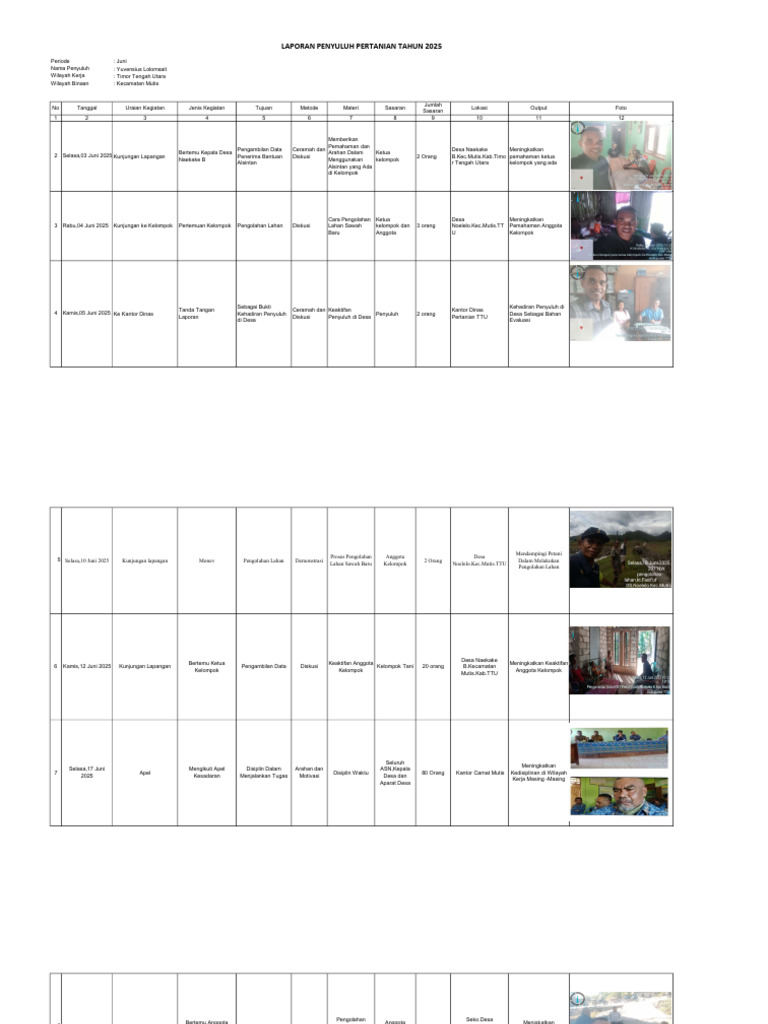Laporan Juni 1 Fix | PDF
