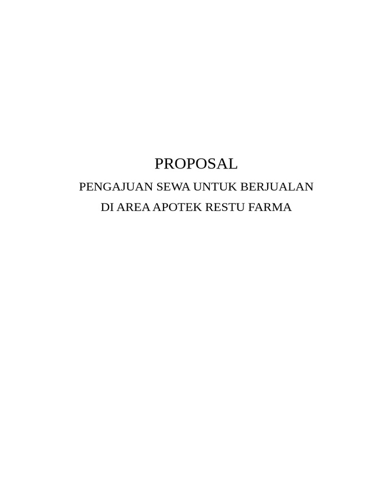 Proposal Dimsum | PDF