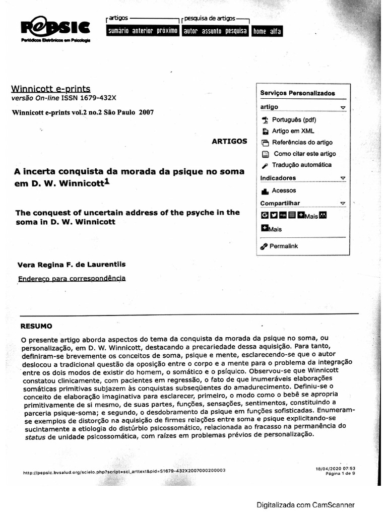 A Incerta Conquista Da Morada | PDF