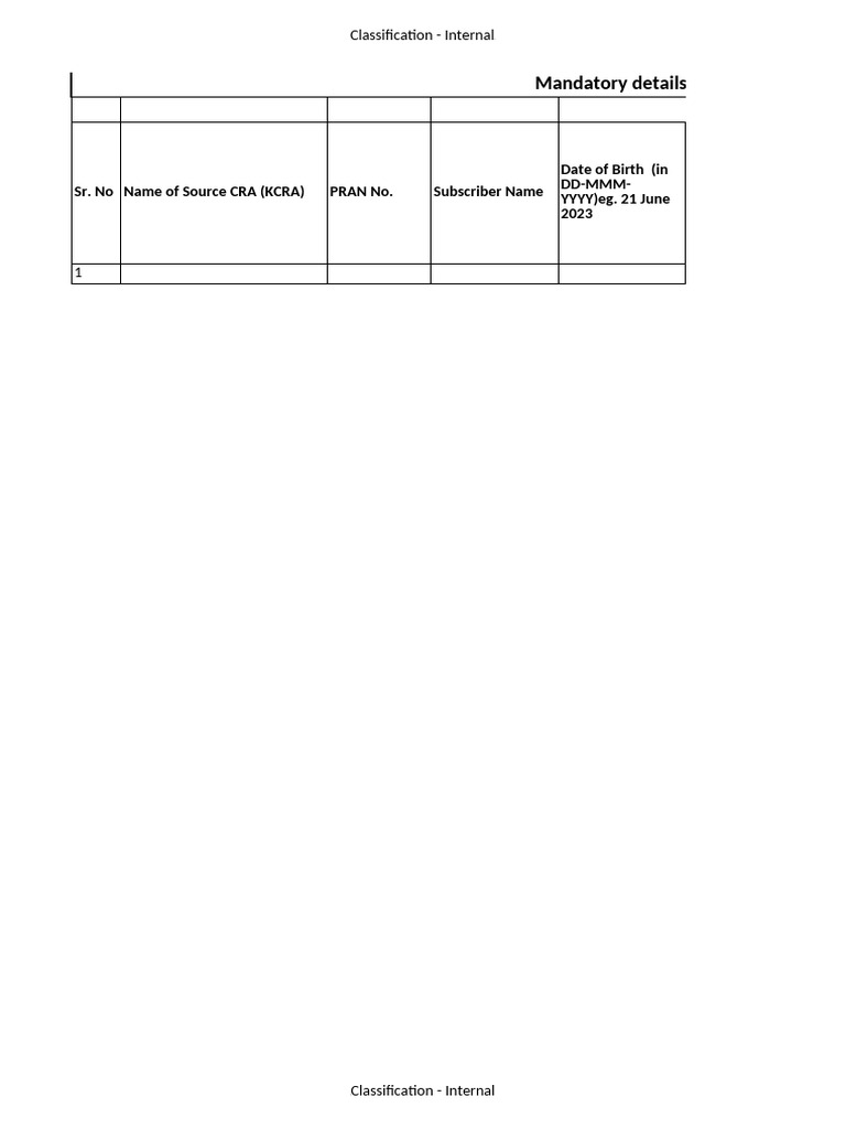 NSDL - ICSS Request Format | PDF