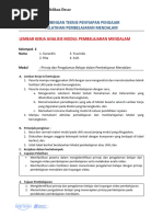 Contoh RPP Pembelajaran Mendalam | PDF