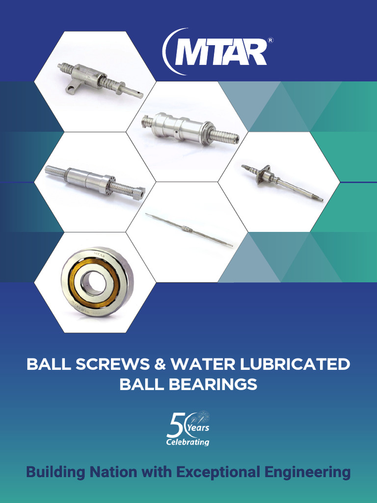 Mtar Brochure Bs WLB 2021 | PDF | Bearing (Mechanical) | Screw