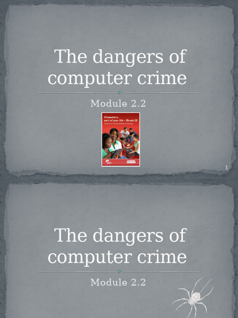 Understanding Computer Crime Risks | PDF | Cybercrime | Malware