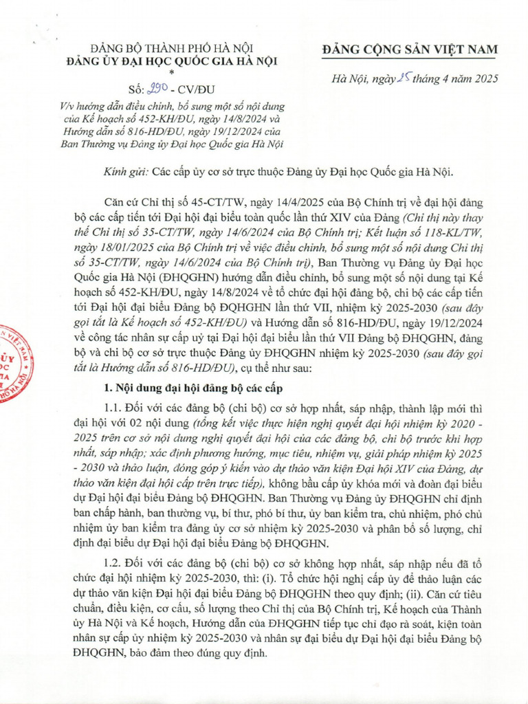 290 HD ĐH B Sung | PDF