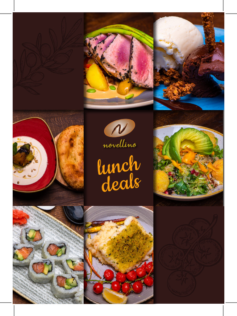Novellino Lunch Menu 2025 | PDF