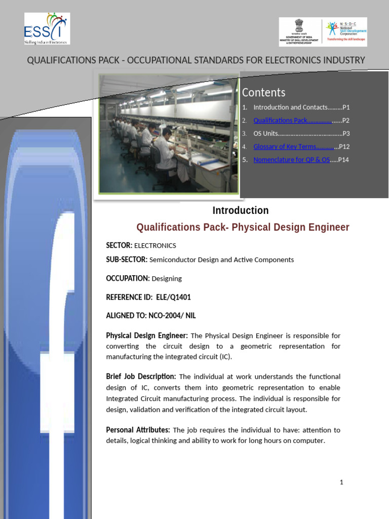 Physical Design Engineer Qualifications | PDF | Computer Engineering ...