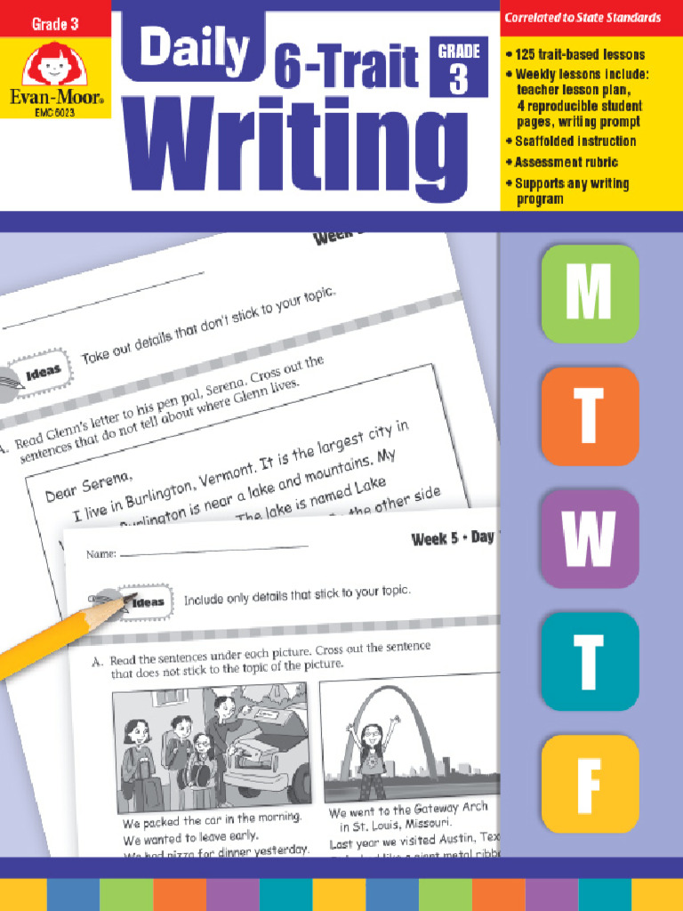 Daily 6-Trait Writing G3 | PDF